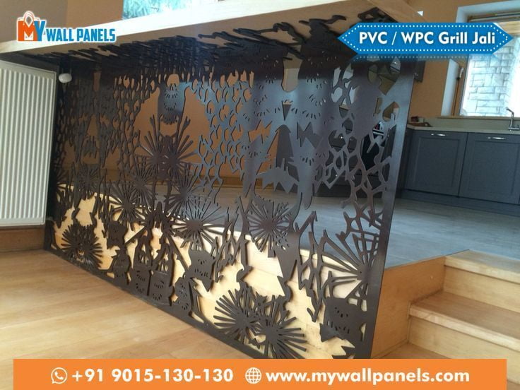 MDF, PVC, WPC Jali - latest CNC jali ceiling design 2020 | mdf jali for ...
