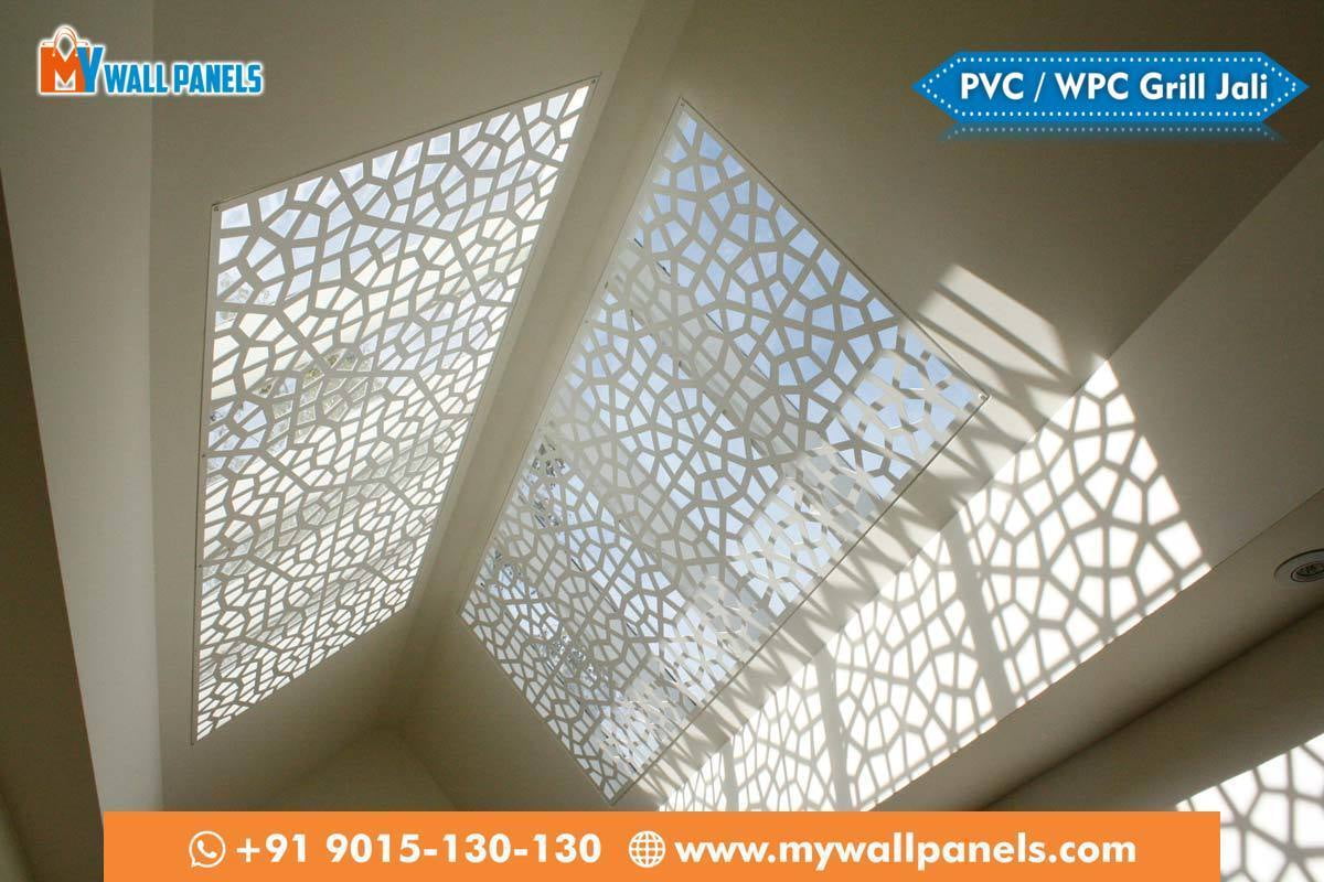 MDF, PVC, WPC Jali - latest CNC jali ceiling design 2020 | mdf jali for ...